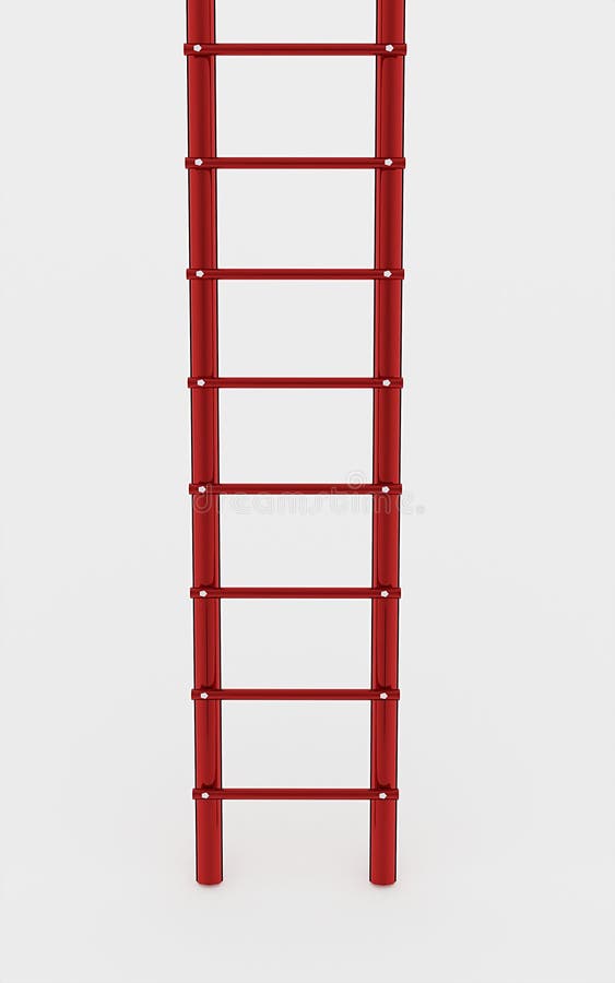Tall Red Ladder Stock Illustrations – 217 Tall Red Ladder Stock ...