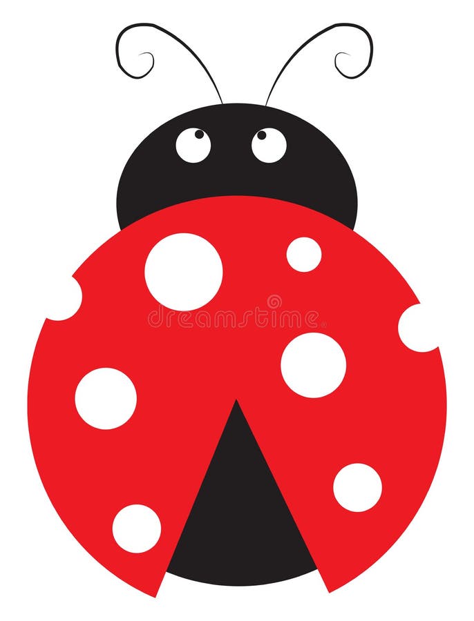 Fat Ladybug , Vector or Color Illustration Stock Vector - Illustration ...