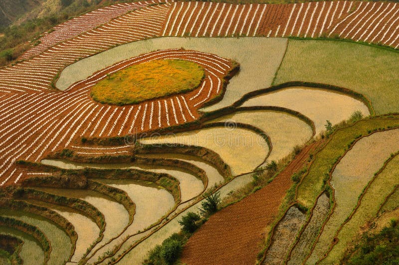 Red land stock image. Image of gravel, clear, landscape - 9654213