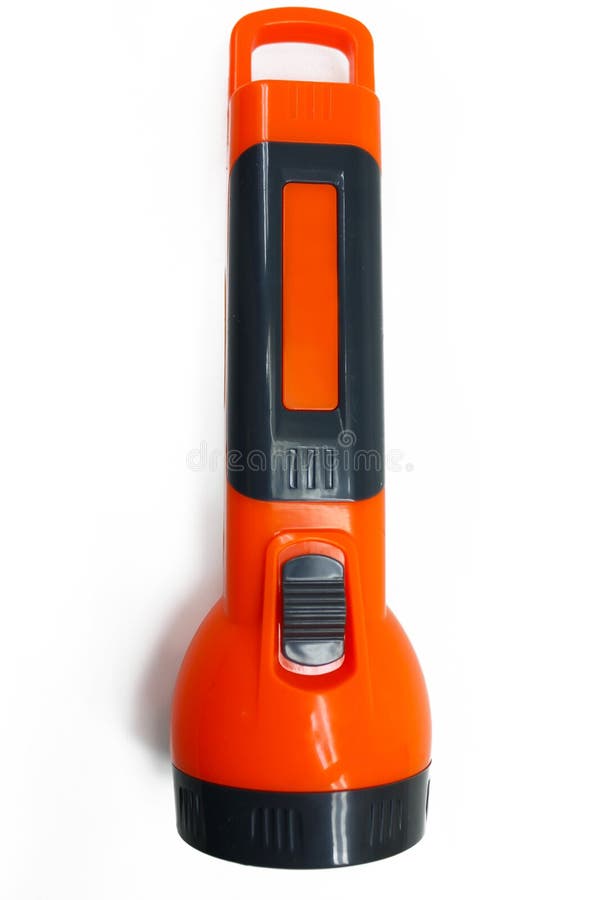 Red Lantern Isolated on White Stock Image - Image of equipment, battery ...