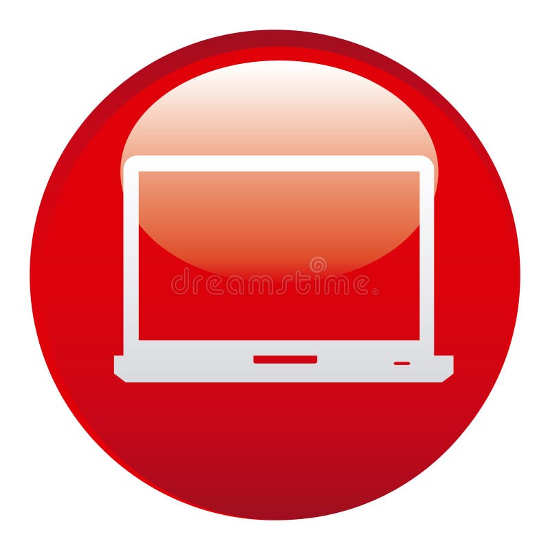 Red Emblem Laptop Icon Stock Illustrations – 1,179 Red Emblem Laptop ...