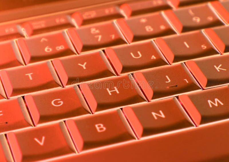 Laptop keyboard stock image. Image of computers, letters - 121129