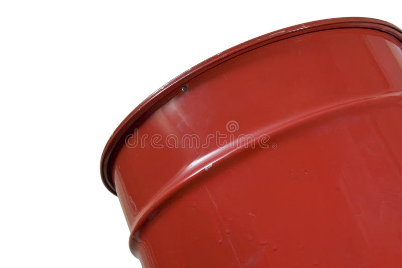 Red large can stock image. Image of toxic, industry, ecosystem - 3146225