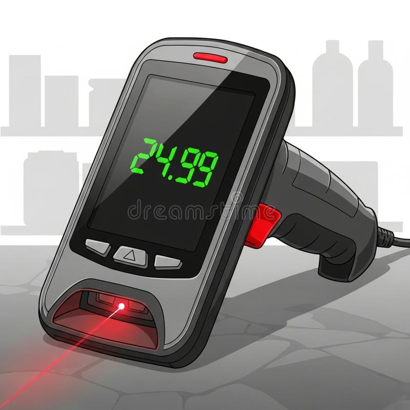 Digital Price Scanner Stock Illustrations – 5,816 Digital Price Scanner ...