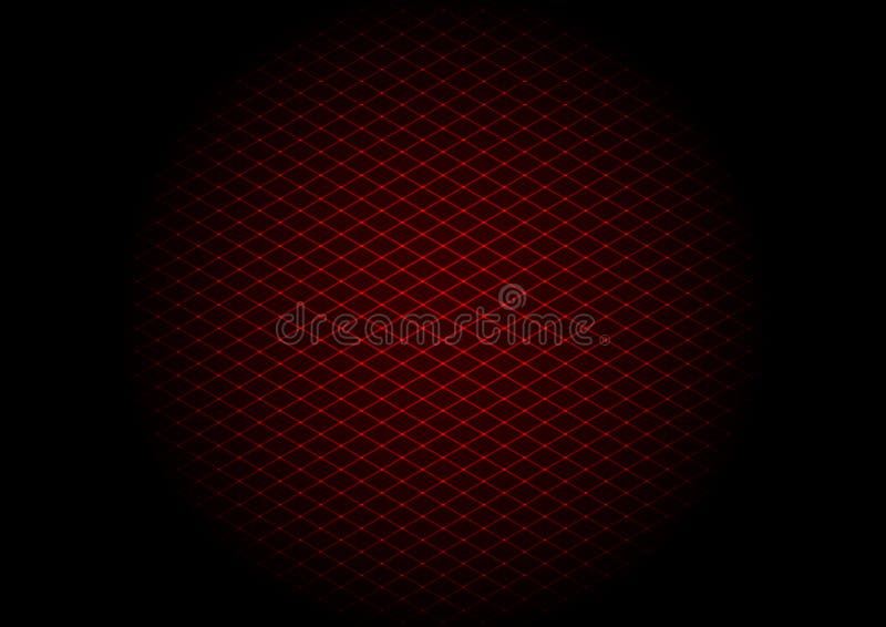 Laser Grid Purple Glow Red and Blue 3d Illustration Stock Illustration ...
