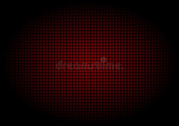 Red Laser Grid Horizontal Vertical Stock Vector - Illustration of ...