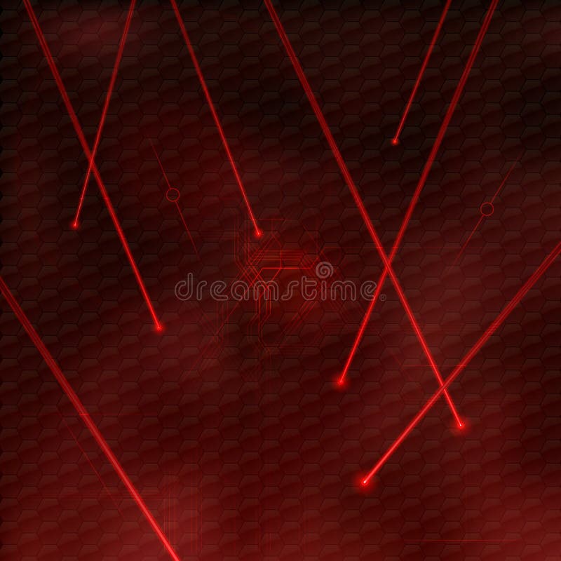 Red Lasers stock vector. Illustration of light, background - 43131099