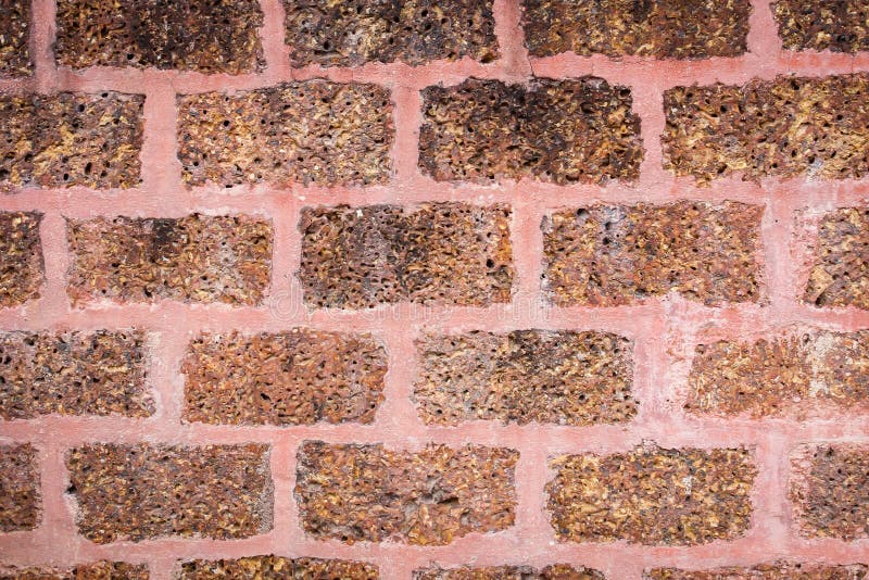 Laterite brick texture. stock image. Image of ground - 29966813
