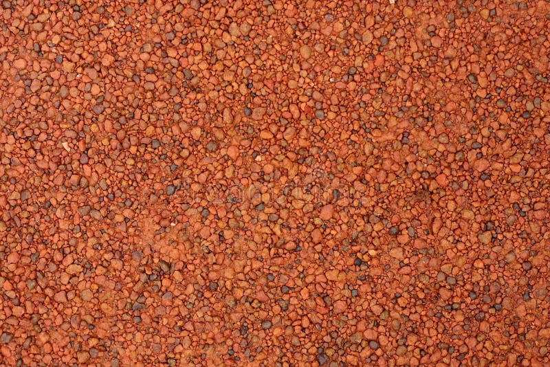 Red Laterite Gravel For Background Stock Photo - Image: 44366487