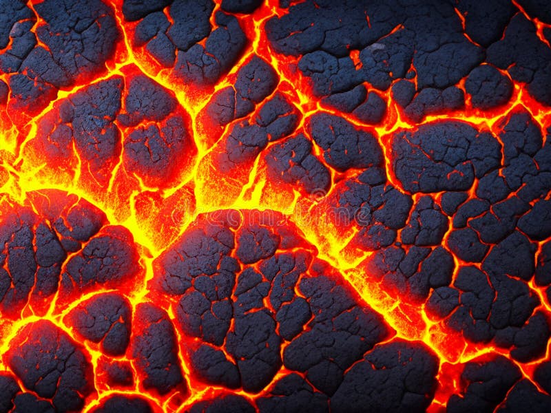 Red Lava Rock Texture, Background Stock Illustration - Illustration of ...