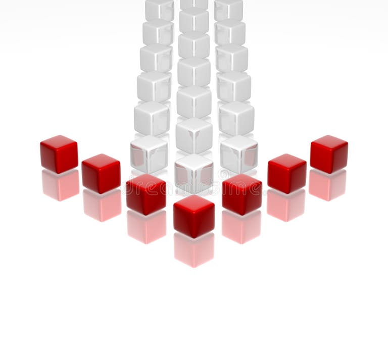 Leader Red Cube Stock Illustrations – 710 Leader Red Cube Stock ...