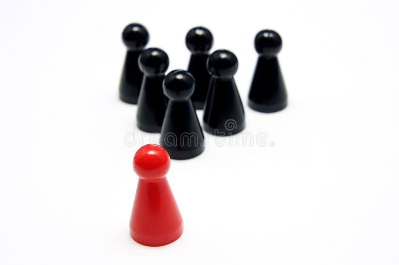 Red Leader stock image. Image of design, alone, insert - 6802871