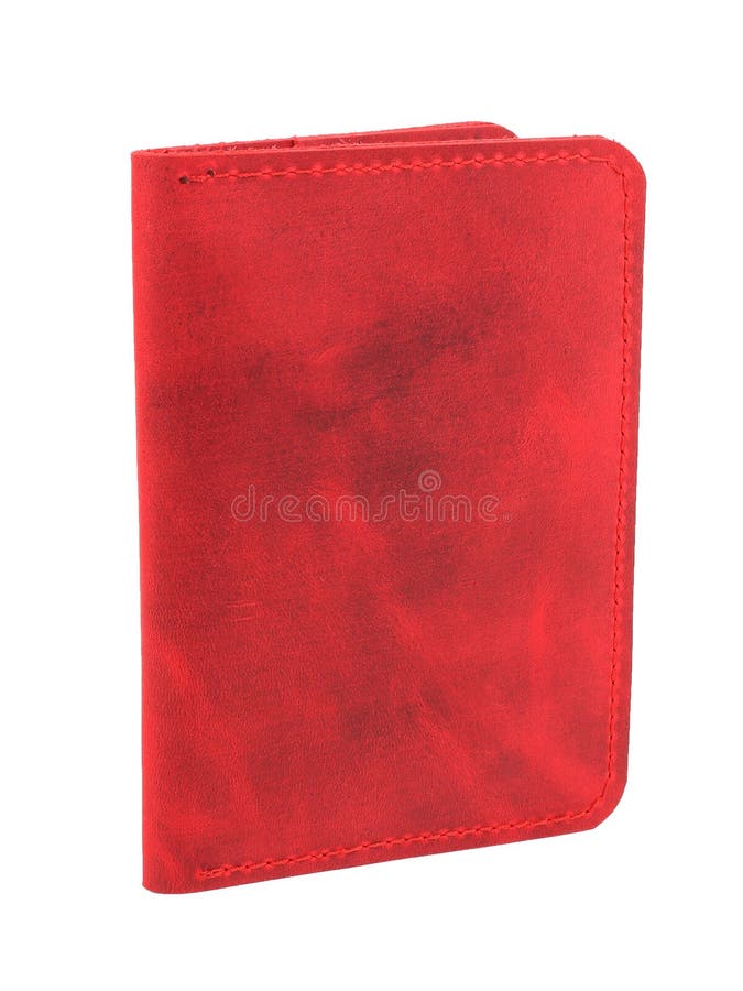 Document in a red cover stock photo. Image of international - 24095102