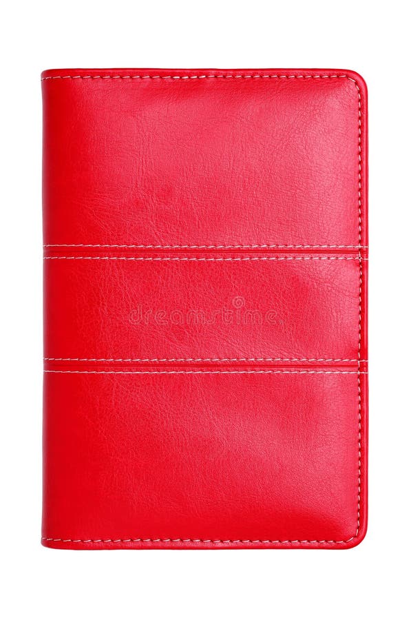 Leather Notebook with Fountain Pen Stock Image - Image of closed ...