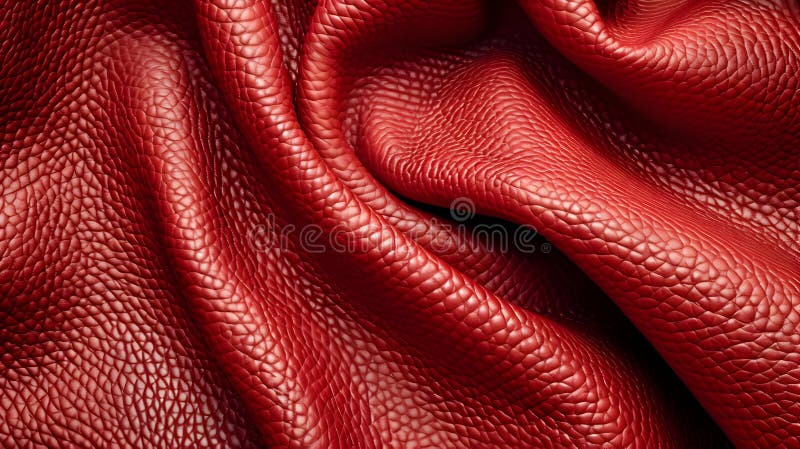 Red Leather Texture Background Illustration Stock Illustration ...