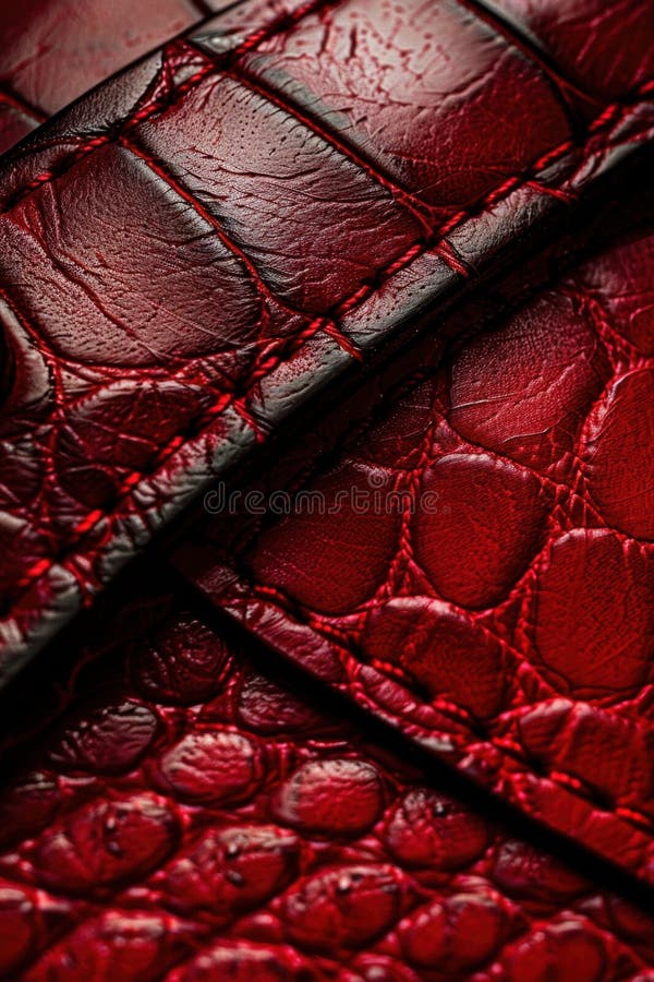 Red Leather Texture stock photo. Image of goods, grain - 372528490