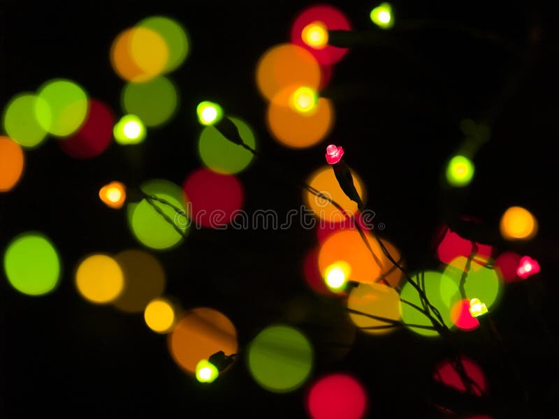 Red LED stock image. Image of multicolored, blur, diode - 3522569