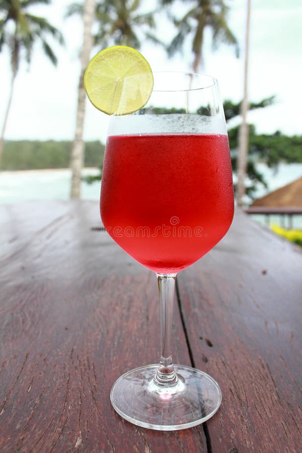 Red lemon soda stock image. Image of drinks, glamour - 42625103