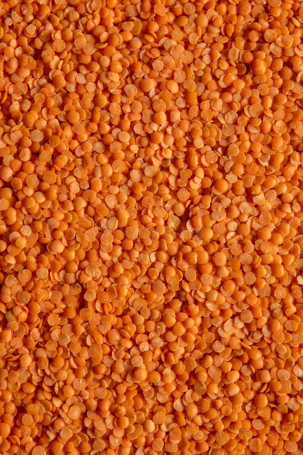 Red Lentils Background, Full Frame. Stock Image - Image of vegetarian ...