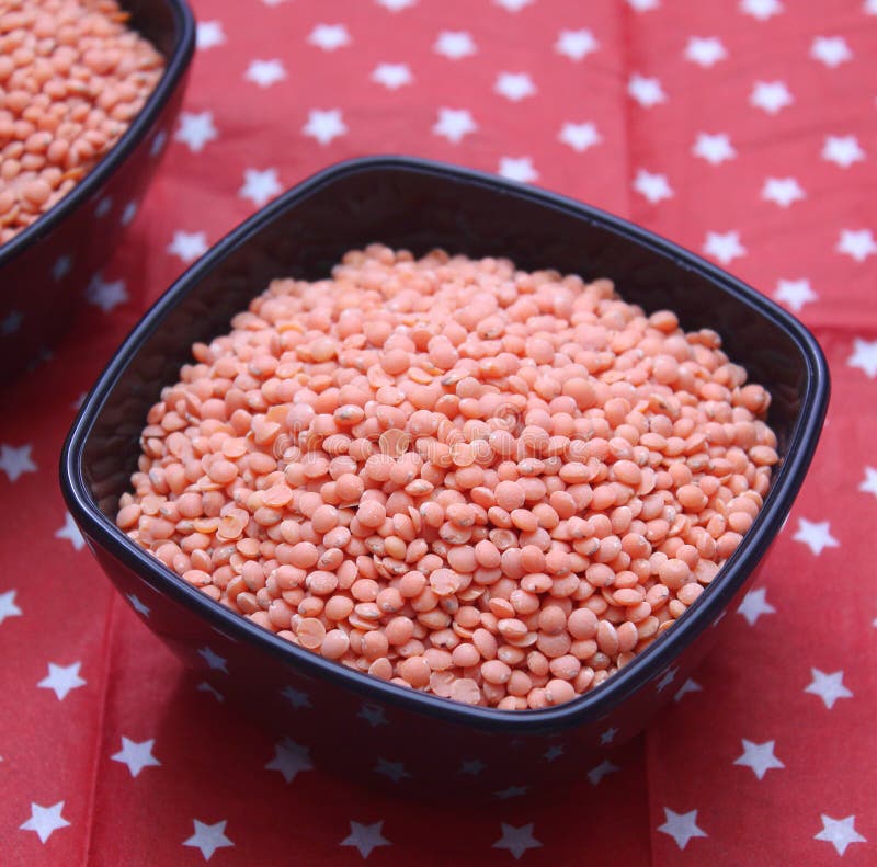 Red Lentils stock photo. Image of legume, lentil, recipe - 66803318