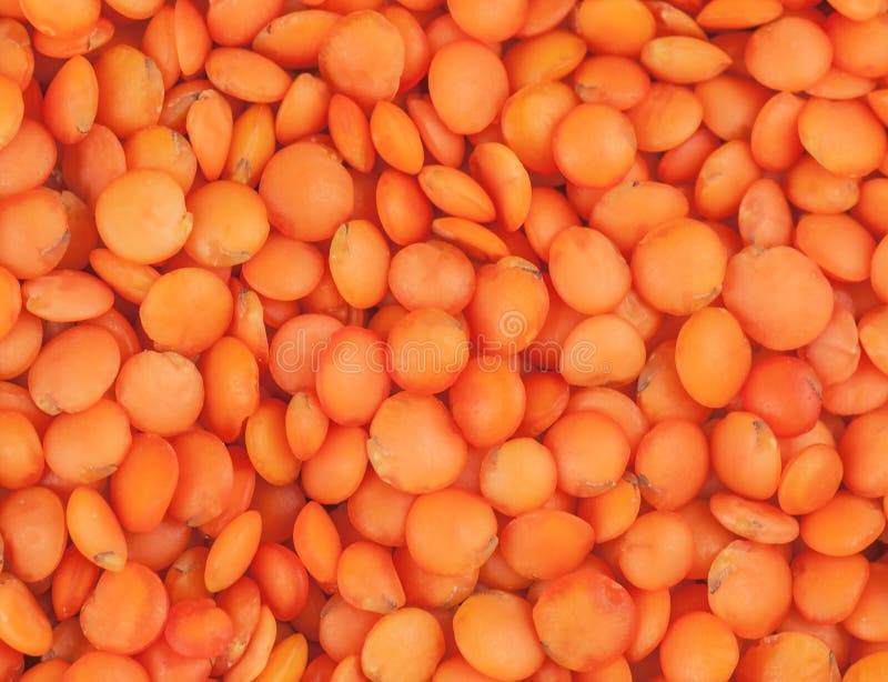 Red lentils texture stock image. Image of cereal, abundance - 72550187