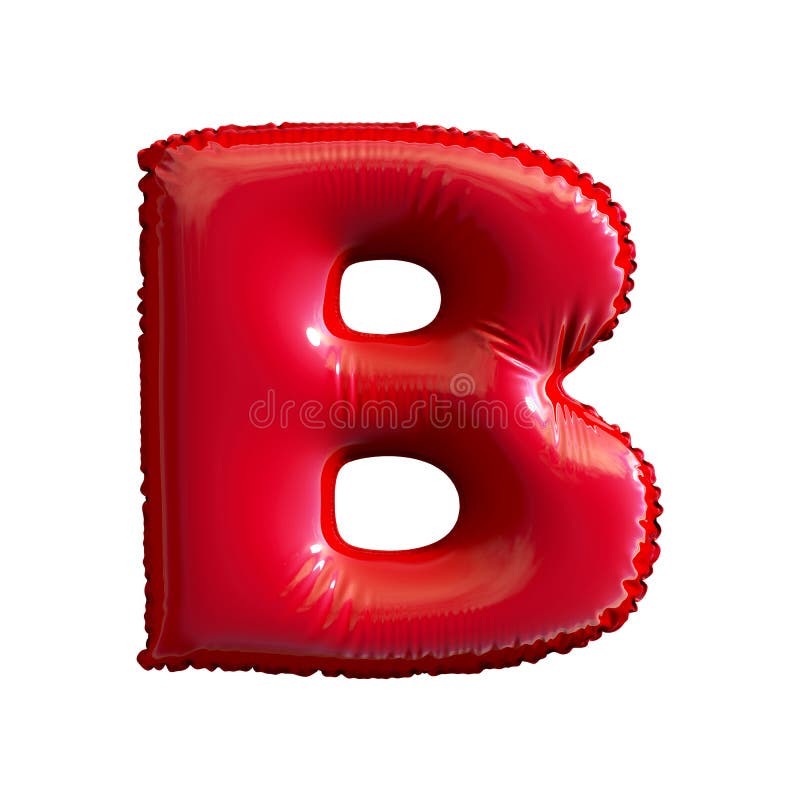Letter B Balloon Stock Illustrations – 361 Letter B Balloon Stock ...