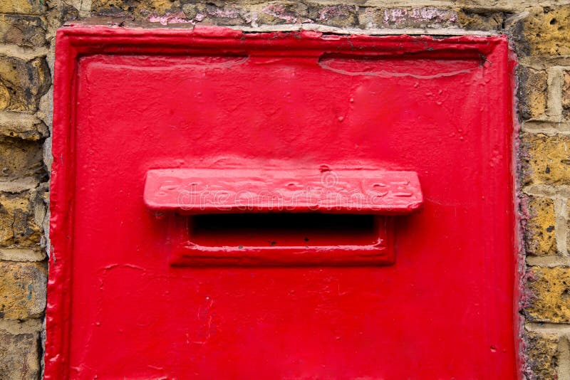 Red letter box stock photo. Image of mail, postoffice - 44254354