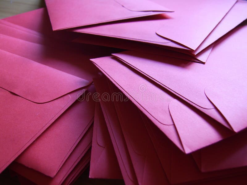 The red letters stock image. Image of background, envelopes - 799967