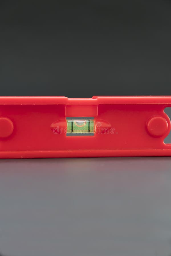 Red Level Tool Used for Determinig the Level of a Surface for ...