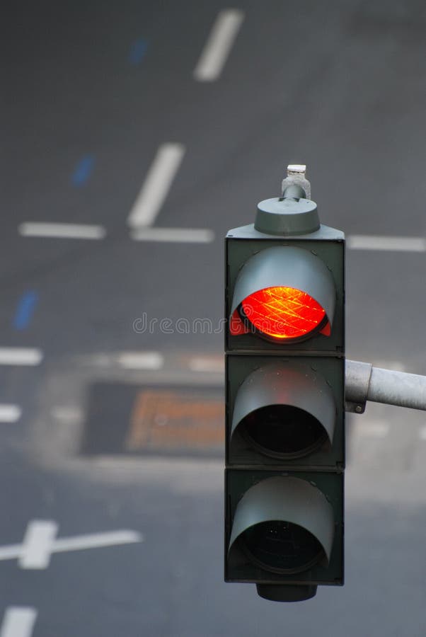 Red Light stock image. Image of warning, slow, signs - 13490797