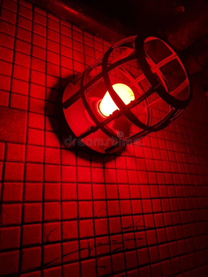 Red light against a wall 2 stock photo. Image of wall - 93513694