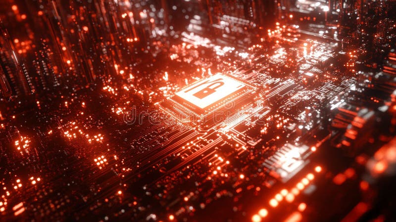The Red Light on the Circuit, Shown by the Illuminated Component, May ...