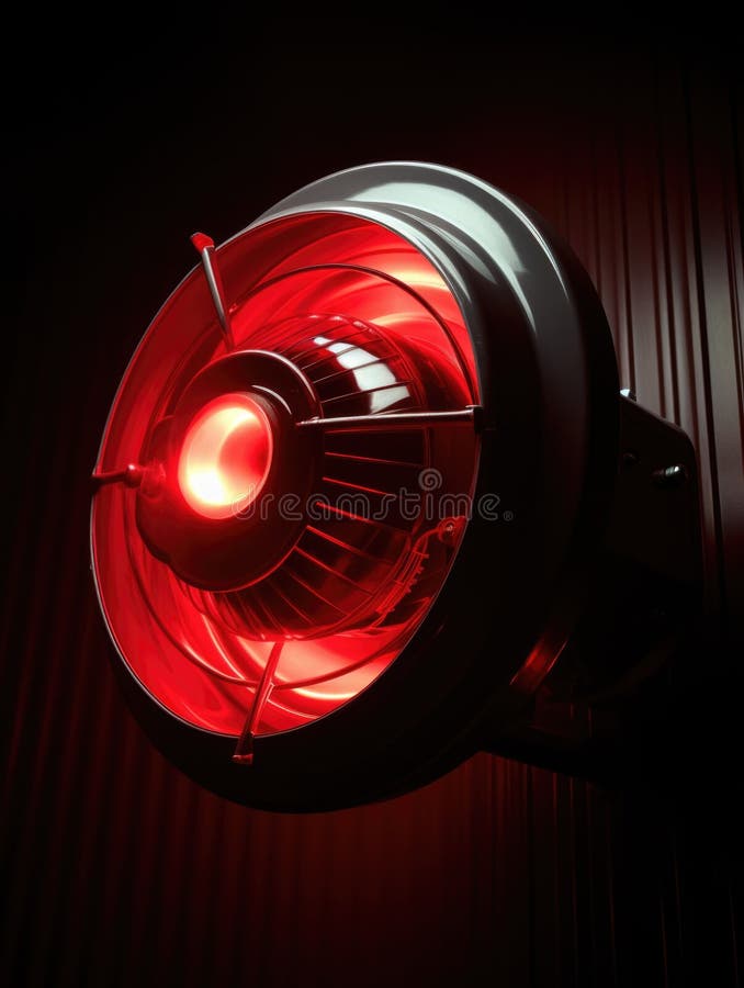 Red Light Close Up stock photo. Image of accent, illuminated - 373419486