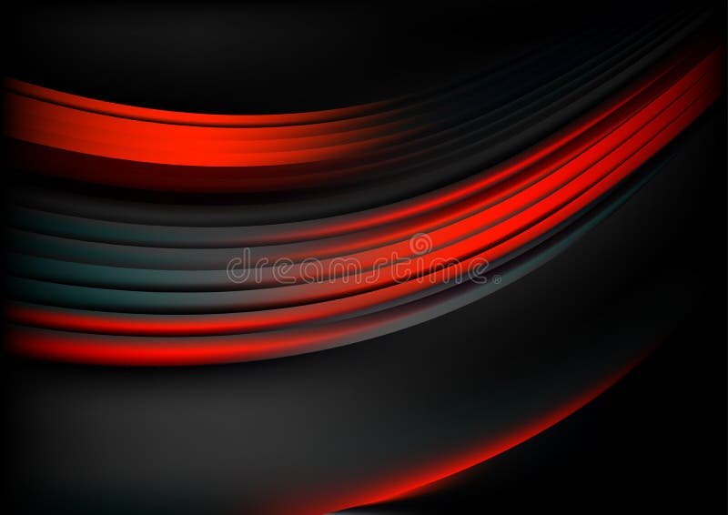 Red Light Creative Background Vector Illustration Design Stock Vector ...