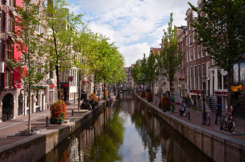 Red Light District in Amsterdam Editorial Stock Photo - Image of city ...
