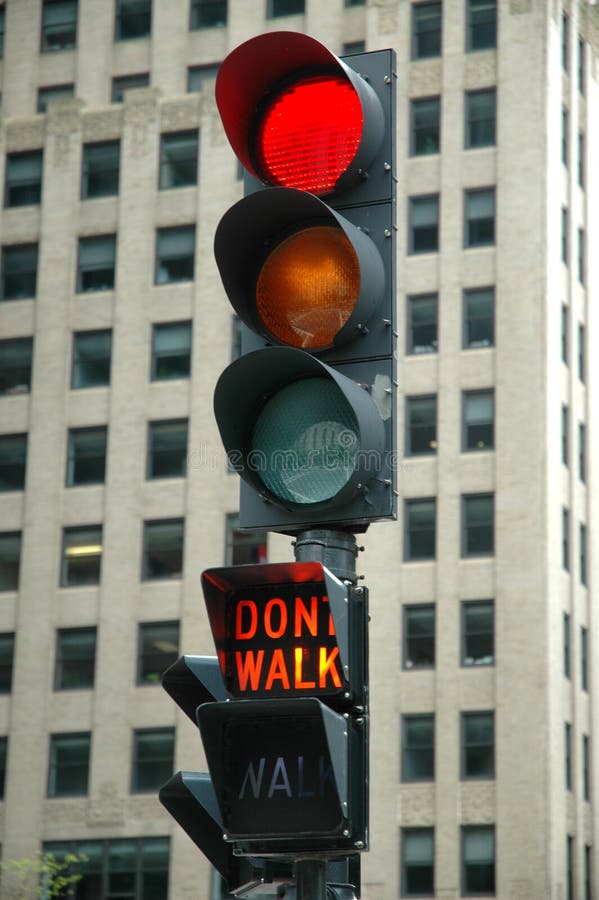Walk/Don t Walk stock photo. Image of illuminated, walk - 69570