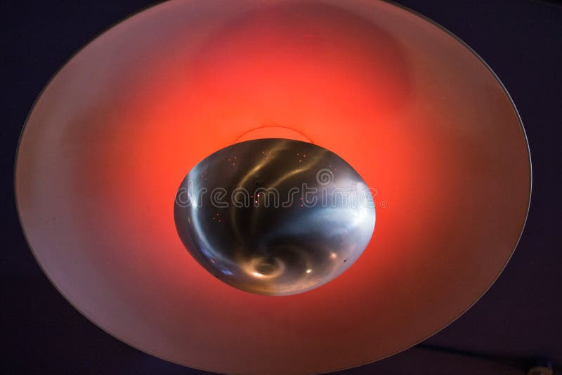 Red Light stock photo. Image of glass, ceiling, lamp - 37102686