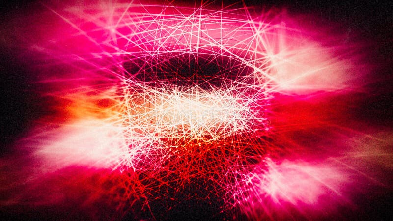 Red Light Pink Beautiful Elegant Illustration Graphic Art Design ...