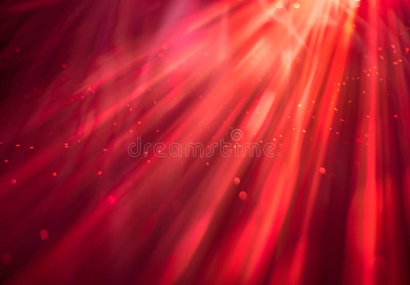 Abstract Red Light Rays Background Stock Illustration - Illustration of ...