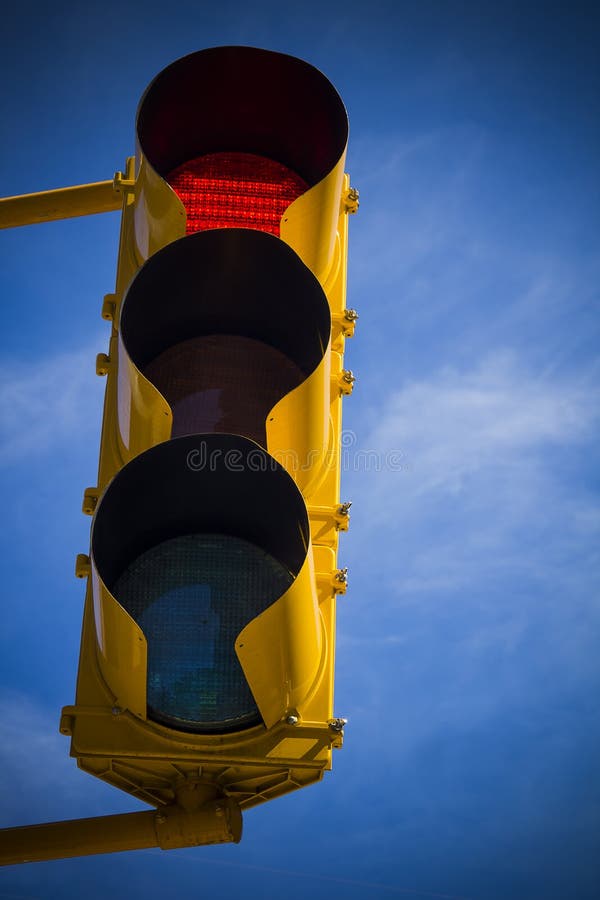 Red light stock image. Image of lamp, street, city, warning - 35399635