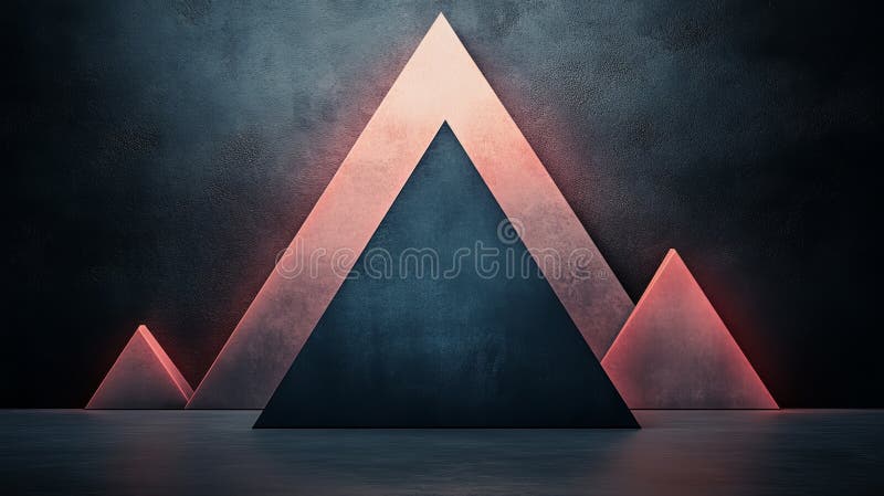 Red Light on Triangle, a Striking Image of Illumination and Geometry ...