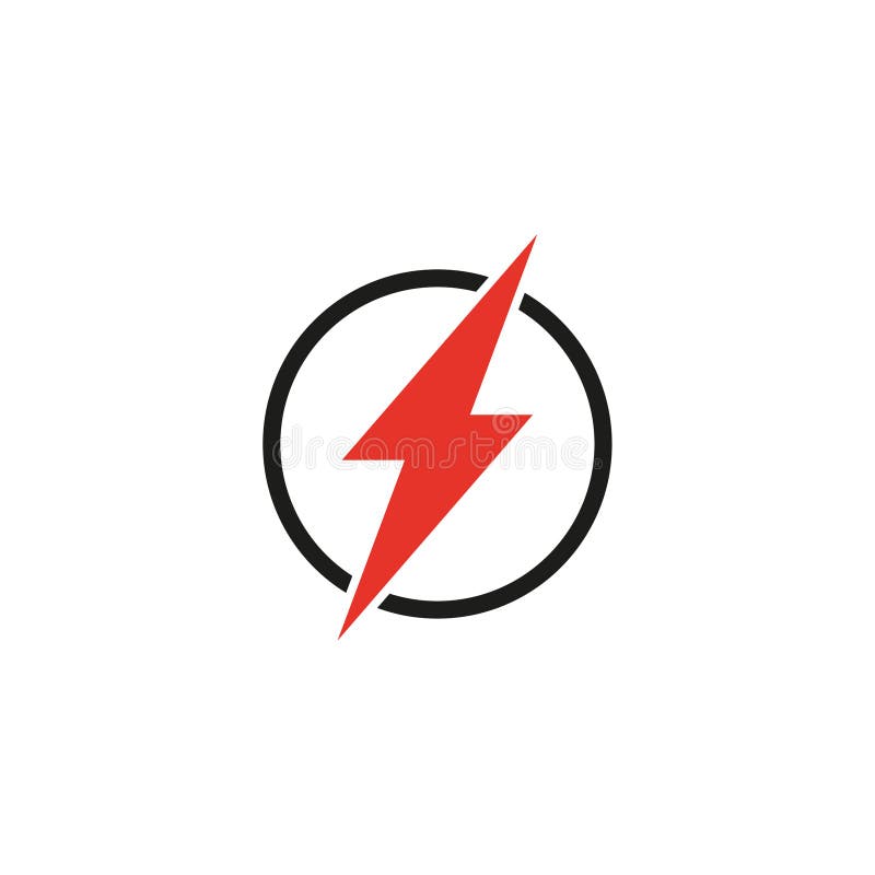Circular Lightning Icon Stock Illustrations – 383 Circular Lightning ...