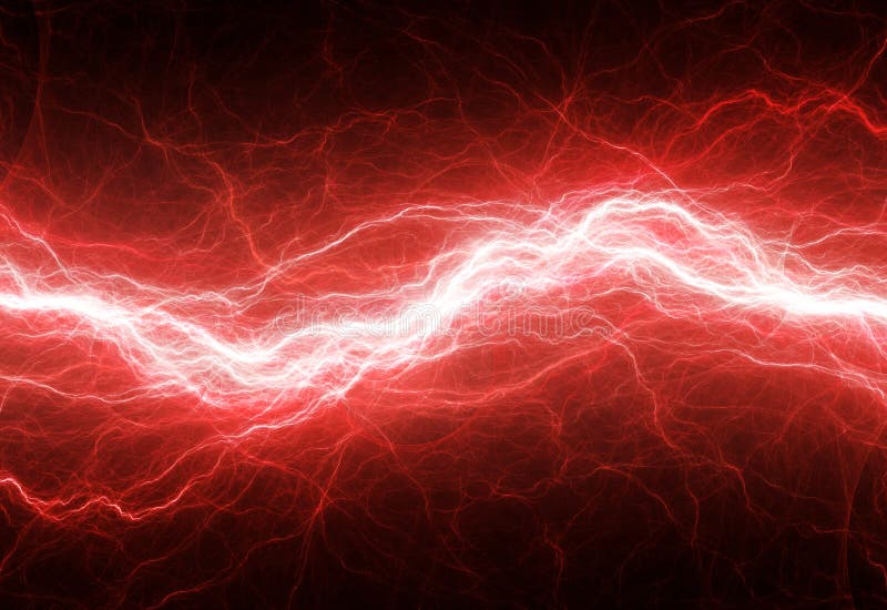 Red Electric Background