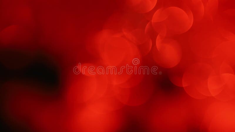 Red Lights on a Blurry Background Abstract Background with Dynamic ...