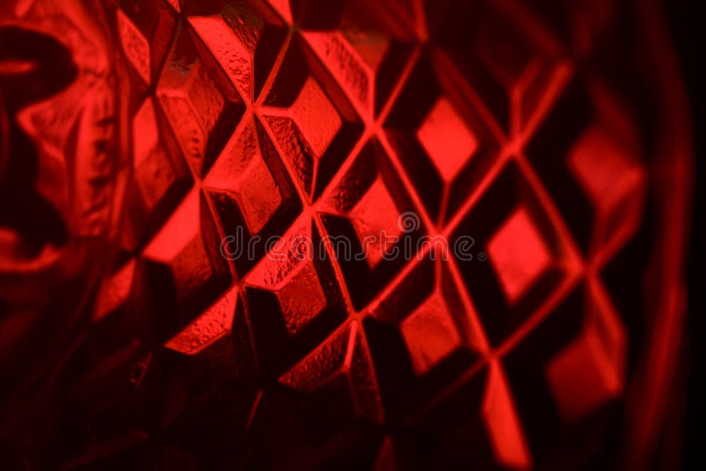 Red Lights Reflection on Plastic Surface Stock Photo - Image of texture ...