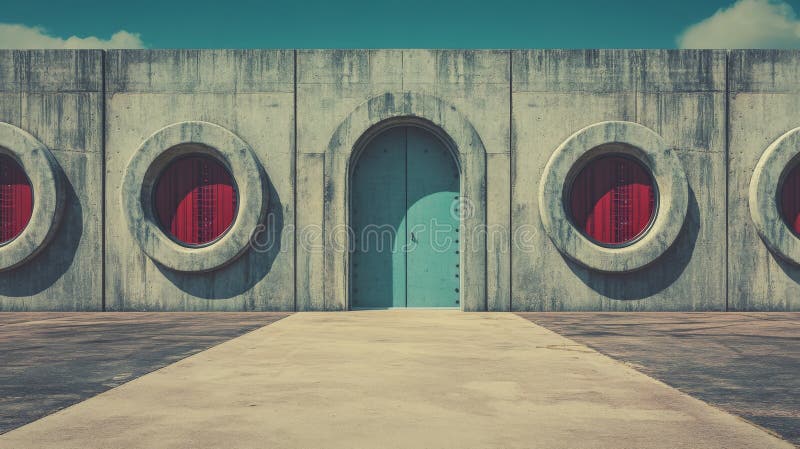 Red Lights from Rows of Server Racks Illuminate a Modern Data Center ...