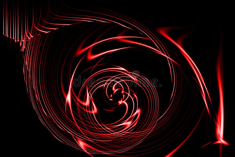 The Red Light on Black Abstract Background Stock Photo - Image of flash ...