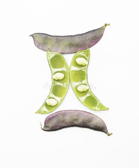 Red Lima Beans or Sheem Isolate on White Stock Image - Image of sheem ...