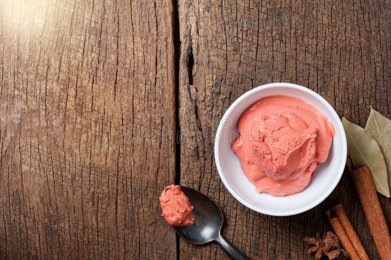 Red lime paste stock image. Image of ingredient, lime - 197855403