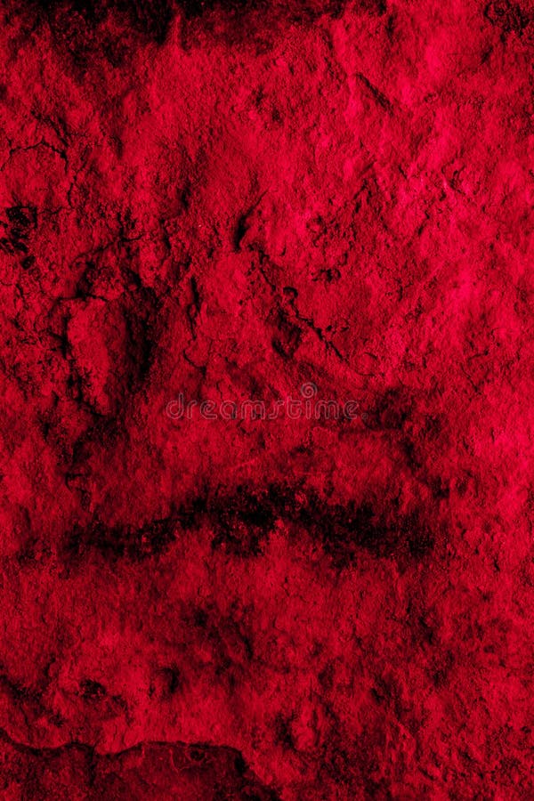 Red Limestone Wall with Visible Details. Background Stock Image - Image ...